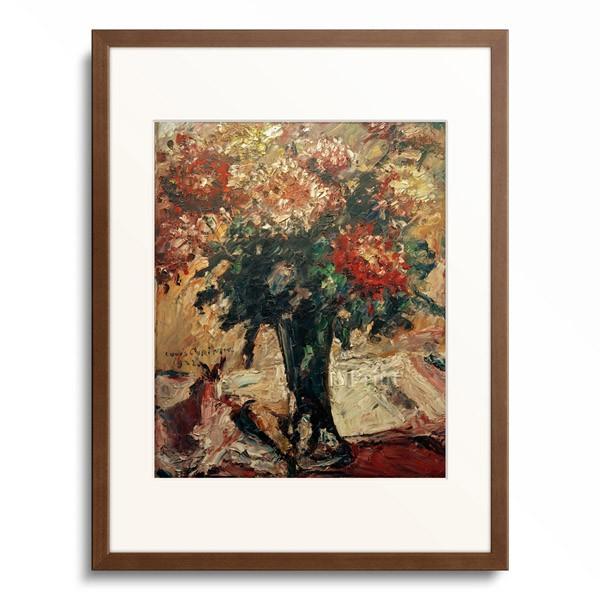 Corinth, Lovis;German painter, 1858 - 1925."Chrysanthemen" (Chrysanthemums), 1922.Oil on canvas, 97 × 78 cm.Inv. HK-5101...