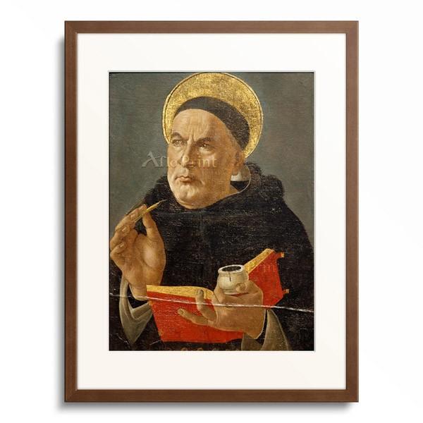 Saint Thomas Aquinas.Dominican priest, philosopher, Saint and theologian;Roccasecca near Aquino c. 1225 - Fossanuova Mon...