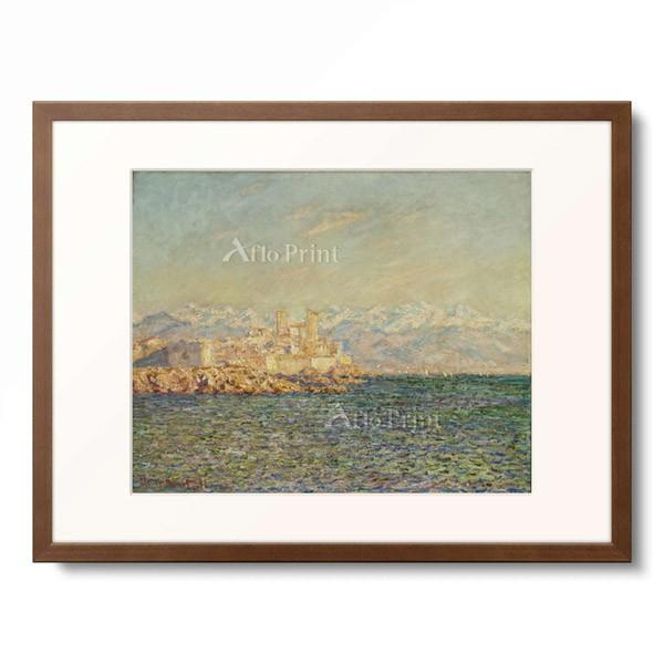 Monet, Claude; 1840-1926."Antibes, effet d’apres-midi" (Antibes in the afternoon), 1888.(View fr. the beach of Ponteil l...