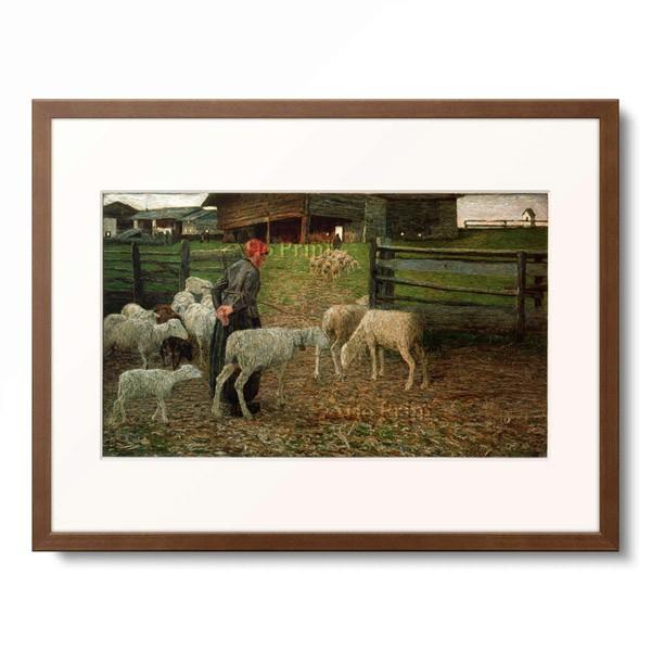 museum: Saint-Gall, Museum of Artartist: Giovanni Segantinitime period: technique: PAINTING (TECHNIQUE); PAINTING (OBJECT)