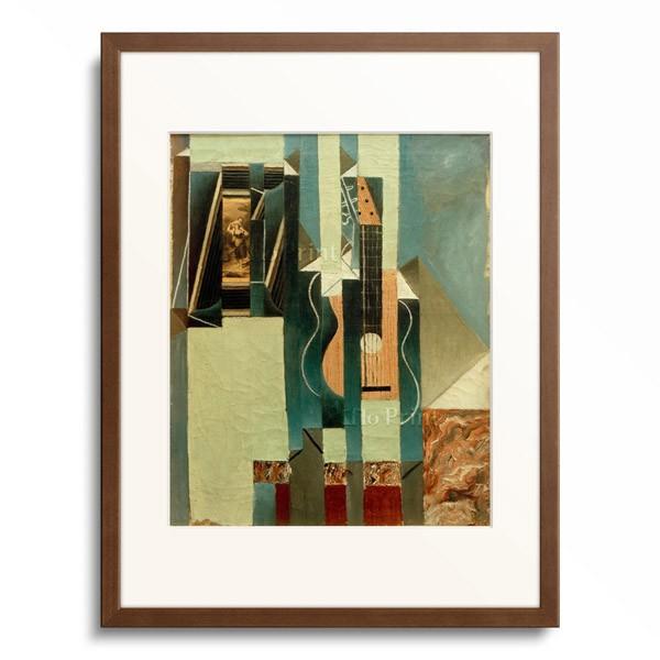 Gris, Juan 1887-1927."The guitar", 1913.Oil and paper on canvas, 61 × 50 cm.Sammlung Kahnweiler.Paris, Musee National d’...