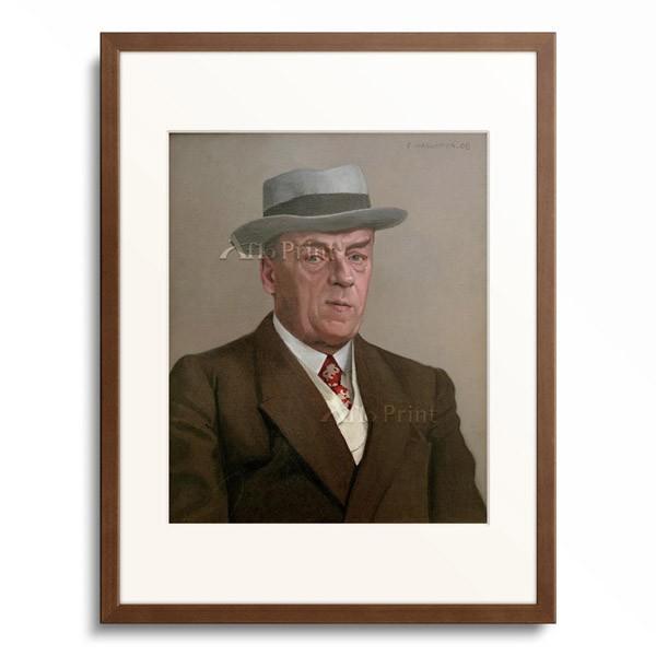 Mirbeau, Octave; French writer.Trevieres 16.2.1848 - Paris 16.2.1917."Portrait d’Octave Mirbeau" (portrait of Octav Mirb...