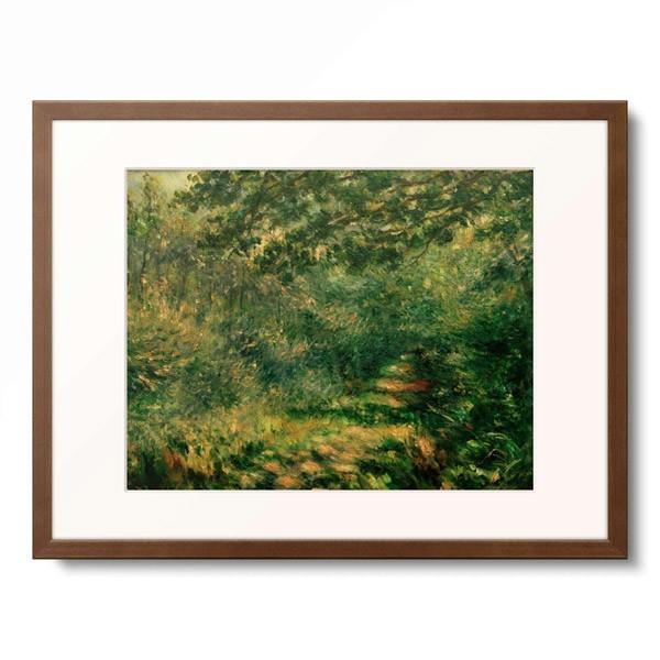 Renoir, Auguste 1841-1919."L’allee sous bois" (Forest path), c. 1875Oil on canvas, 49.5 × 62.8cm.Private Collection.