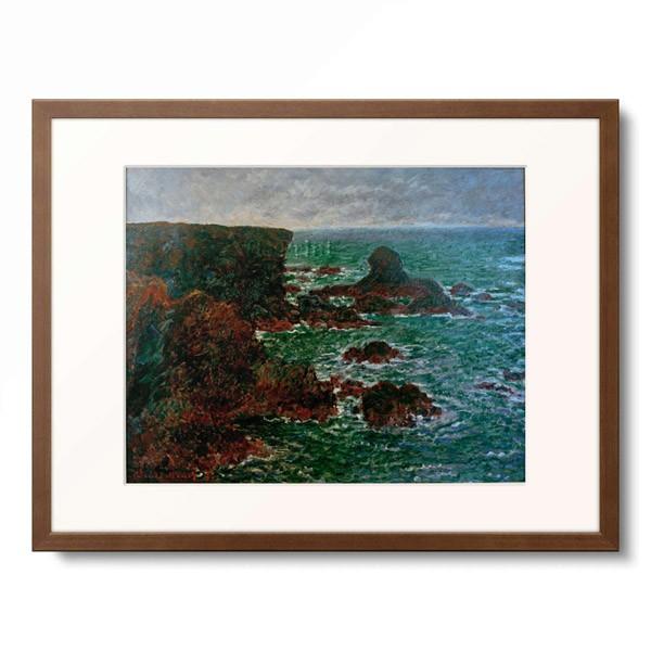 Monet, Claude 1840-1926."Rocher du Lion, Belle-Ile-en-Mer" (The lion rock. Belle-Ile-en-Mer), 1886.Oil on canvas, 66 × 8...