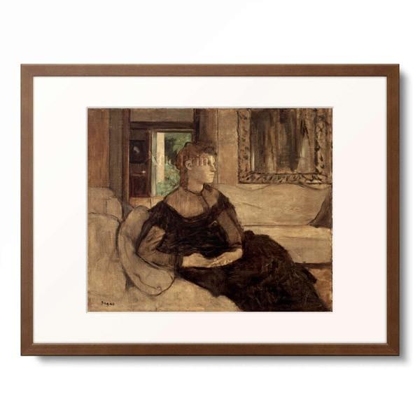 Degas, Edgar 1834-1917."Madame Theodore Gobillard" (Yves Gobillard Morisot), 1869.Oil on canvas, 54.3 × 65.1cm.H.O.Havem...