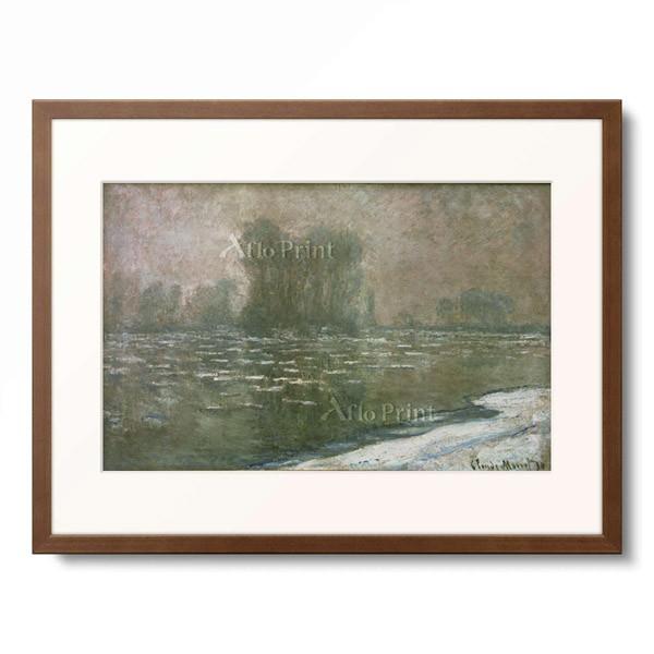 Monet, Claude 1840-1926."Matin brumeux, debacle", 1893/4.Oil on canvas, 65 × 100cm.Bequest of Mrs. Graham ThomsonPhilade...