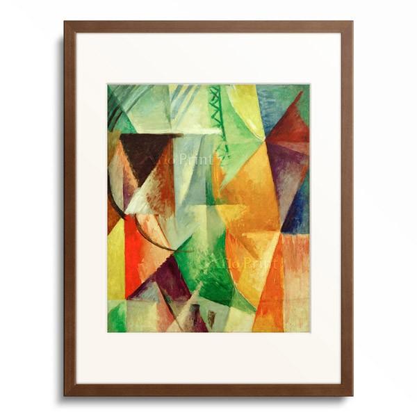 Delaunay, Robert French artist; 12.4.1885 - 25.10.1941."Une Fenetre, Etude pour les trois Fenetres" (A window, study for...