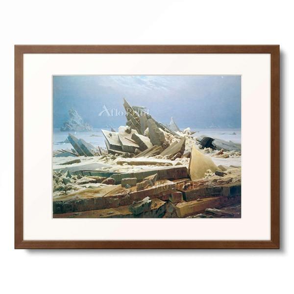 Friedrich, Caspar David; 1774-1840."Das Eismeer" (Failed Arctic expedition; disappointed hope)c. 1823/24.Oil on canvas 9...