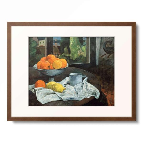 Gauguin, Paul 1839-1906."Oranges et citrons avec vue sur Pont-Aven" (oranges and lemons with view of Pont-Aven), 1890.Oi...