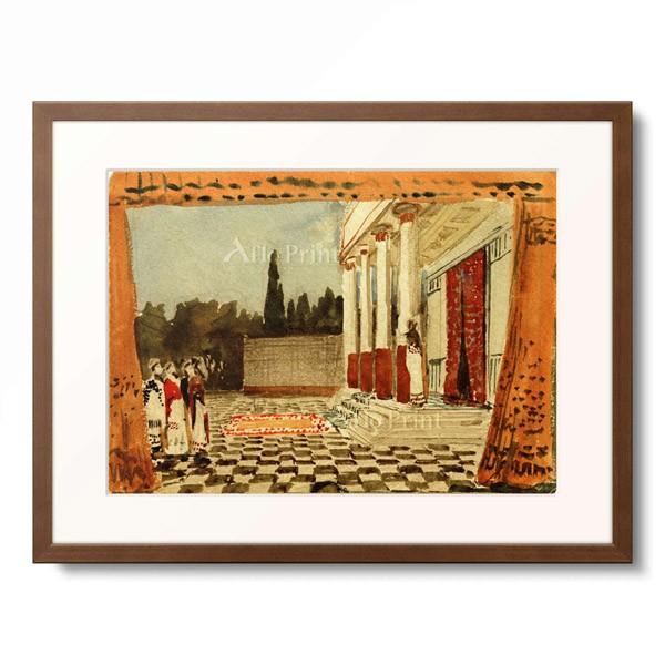 Aeschylus; Greek poet.525 BC - 456 BC.Works: Oresteia - trilogy consisting of Agamemnon, Choephorae &amp; Eumenides- Set...