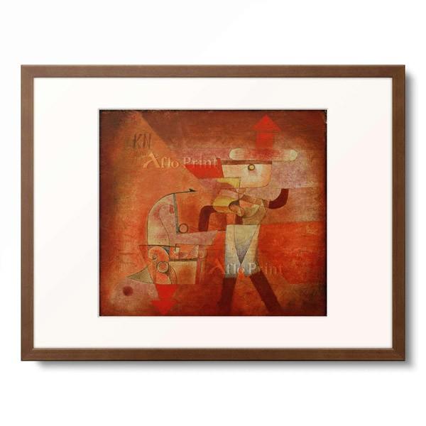 Klee, Paul,1879-1940,Swiss-German artist."KN der Schmied", (KN the Blacksmith), 1922. 173Oil, watercolour and pen on cha...