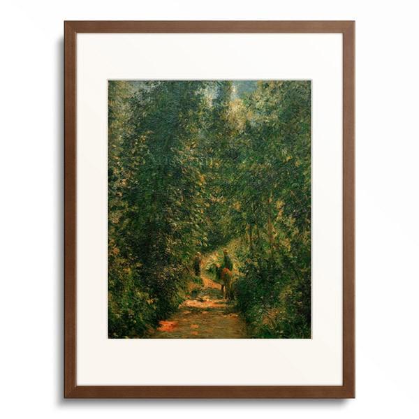 Pissarro, Camille 1830-1903."Chemin sous bois, en ete(Path und the trees, in summer), 1877.Oil on canvas, 81 × 65.7cm.Be...