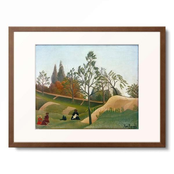 Rousseau, Henri 1844-1910."Vue des fortifications" (View of the fortifications), 1896.Oil on canvas, 38 × 46cm.Switzerla...