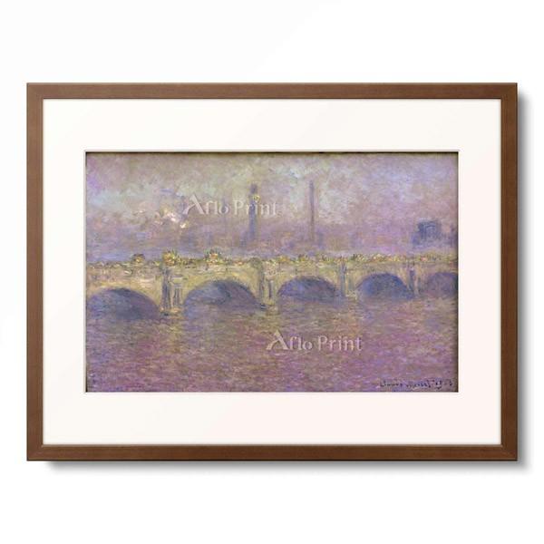 Monet, Claude 1840-1926."Waterloo Bridge, effet de soleil (Waterloo Bridge, sun) ", 1899/1901(dated 1903).Oil on canvas,...