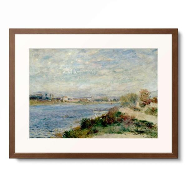 Renoir, Auguste 1841-1919."La Seine a Argenteuil" (The Seine at Argenteuil), c. 1873.Oil on canvas, 46.5 × 65cm.Paris, M...