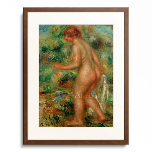 Renoir, Auguste 1841-1919."Baigneuse" (Bathers), 1916.Oil on canvas, 41 × 30 cm.Bern, Kunstmuseum.