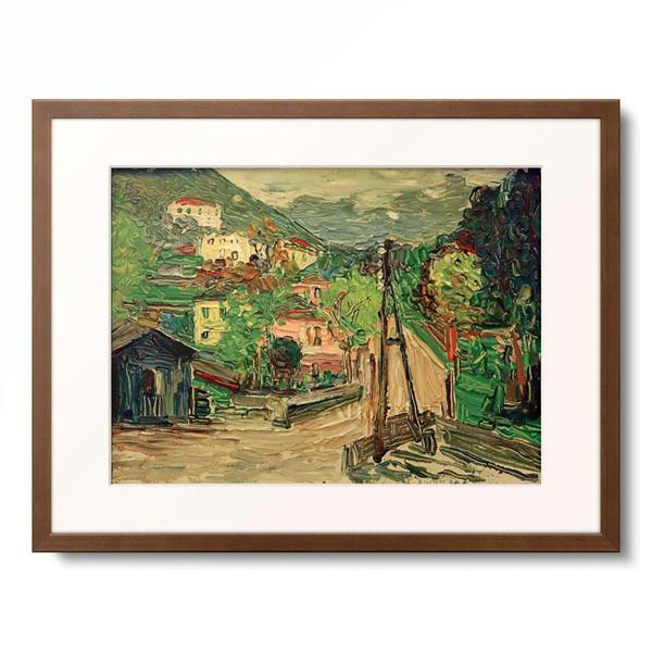 Kandinsky, Wassily,1866-1944,Russian painter."Rapallo - View from the window",early 1906.Oil on card, 23.8 x 33 cm.Inv. ...