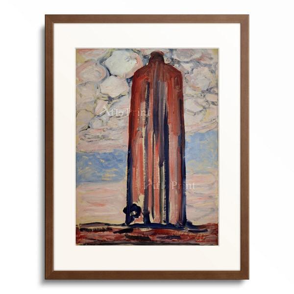 Westkapelle (Netherlands),Light house."Light house in Westkapelle".Painting, c. 1908-09, by Piet Mondrian(1872-1944).Oil...