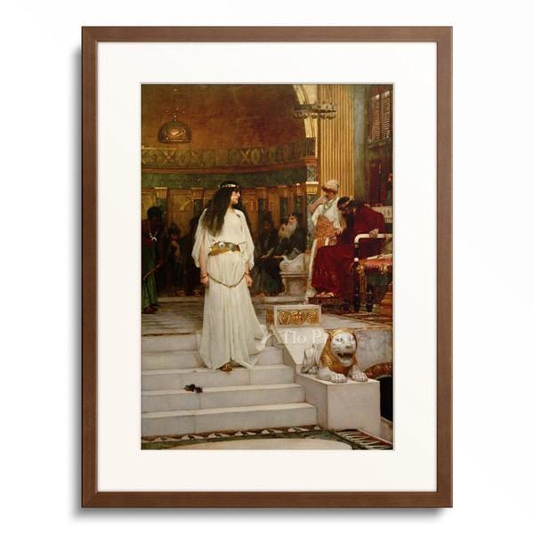 Herod the Great, King of Israel(37-4 BC)."Mariamne".Herod is condemning his wife Mariamne (c. 54BC-29BC) to death after ...