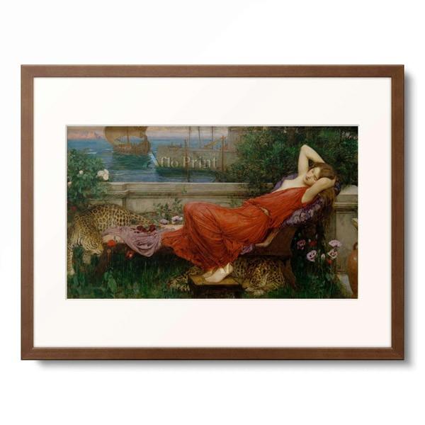 Waterhouse, John William,1849 - 1917,English painter."Ariadne", 1898.(Theseus deserts the sleeping Ariadne with his ship...