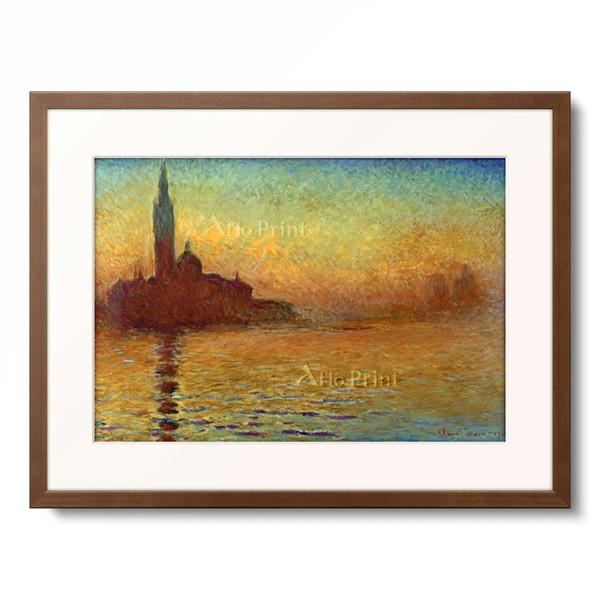 Monet, Claude. 1840-1926."Saint-Georges majeur au crepuscule" (San Giorgio Maggiore at Dusk), 1908.(Bacino di S. Marco w...