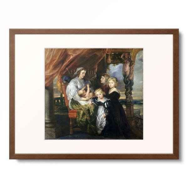 Sir Peter Paul Rubens (and possibly Jacob Jordaens) 1593-1678.Deborah Kip, Wife of Sir Balthasar Gerbier, and Her Childr...