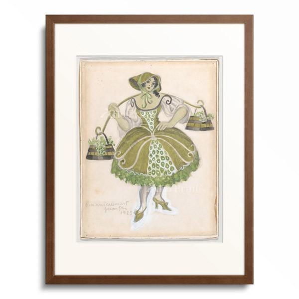 Gris, Juan 1887-1927.Costume Design for the Shepherdess, for the Ballet ‘Les Tentations de la Bergere, premiered at the ...