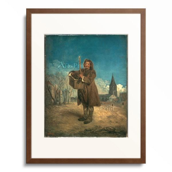 Watteau, Antoine 1684-1716."Savoyarde with Marmot", 1716.Oil on canvas, 40.5 × 32.5cm.St Petersburg, State Hermitage.