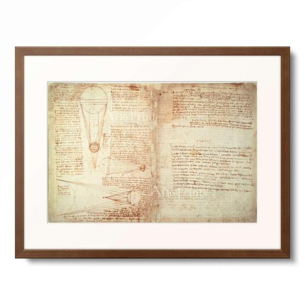 Leonardo da Vinci 1451-1519.Notes and two diagrams on the relation of earth and moon to the sun.From: Codex Hammer, comp...