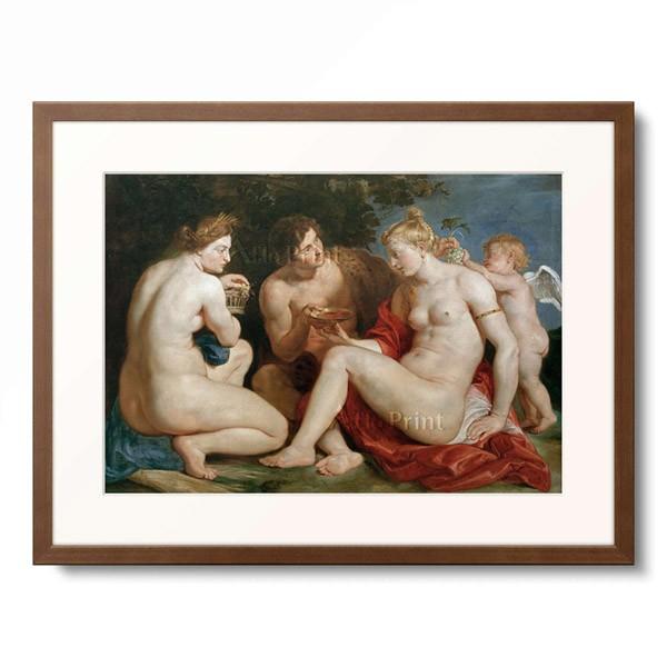 Rubens, Peter Paul 1577-1640."Venus, Amor, Bacchus and Ceres",c. 1613.(Sine Cerere et Baccho friget Venus)Oil on canvas,...