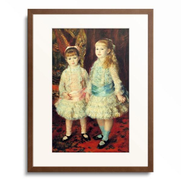 Renoir, Auguste; 1841-1919."Les demoiselles Cahen d’Anvers. Rose et bleu" (The Demoiselles Cahen d’Anvers. Rose and blue...