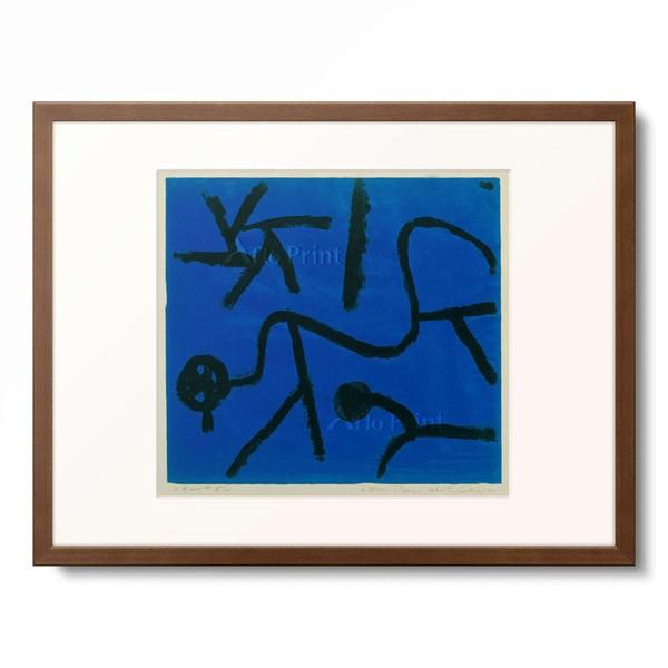 Klee, Paul,1879-1940,Swiss-German artist."Dieser Stern lehrt beugen" (This star teaches us to bow), 1940.344 (F4).Impast...