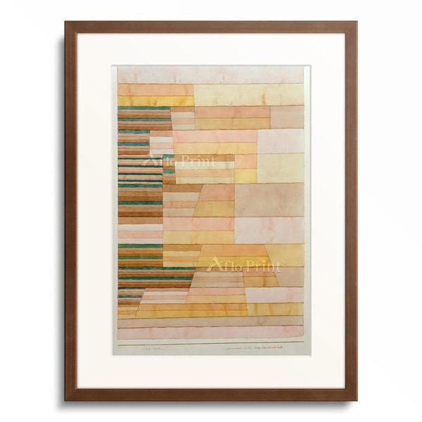 Klee, Paul 1879-1940."Monument on the Border of the Fertile Country" (Monument an der Grenze des Fruchtlandes), 1929.40....