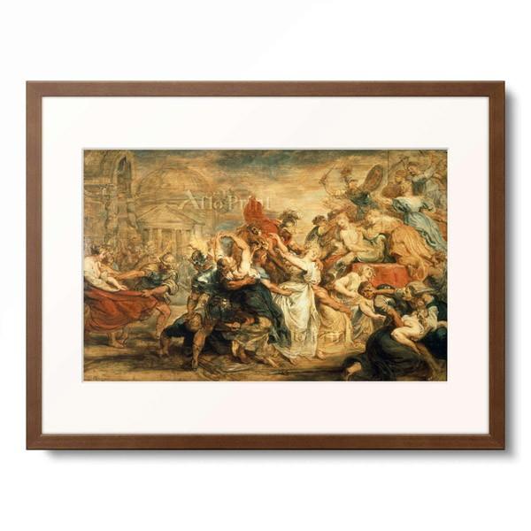Rubens, Peter Paul 1577-1640."Rape of the Sabine Women".(During a celebration to which the Romans under Romulus had invi...