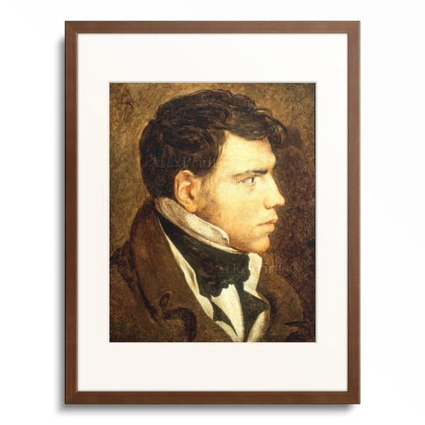Ingres, Jean-Auguste-Dominique1780-1867,ascribed to Ingres."Portrait of a young man", undated.Oil on canvas.Montauban, M...