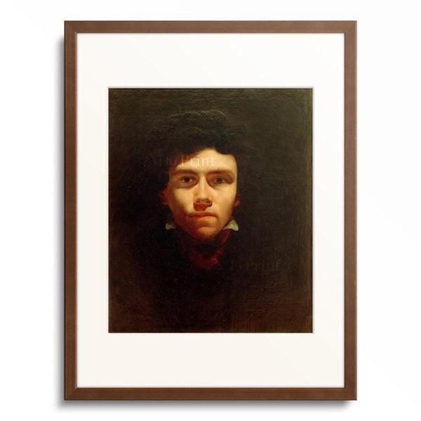 Delacroix, Eugene;French painter;Saint-Maurice-Charenton (France) 26.4.1798 - Paris (France) 13.8.1863."Portrait de Dela...
