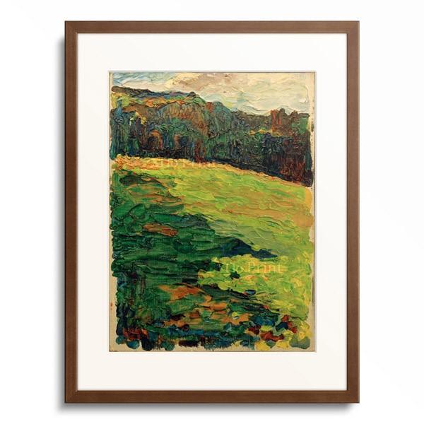 Kandinsky, Wassily,1866-1944,Russian painter."Kochel - Mountain meadow at the edge of the forest", 1902.Oil on canvas, 3...