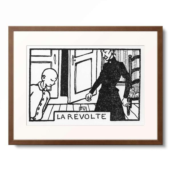 Renard, Jules; French author &amp; dramatist; 1864-1910.Works: Poil de Carotte (Carrot hair), 1894."La revolte" (the rev...