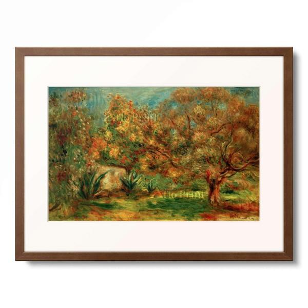 Renoir, Auguste 1841-1919."Olive garden", c. 1907/12.(Olive trees on Renoir’s estate in Cagnes near Nice).Oil on canvas,...