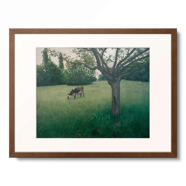 Caillebotte, Gustave1848-1894,"Prairie a Yerres" (Meadow in Yerres),c. 1875.Oil on canvas, 73.3 × 92.5 cm.France, privat...