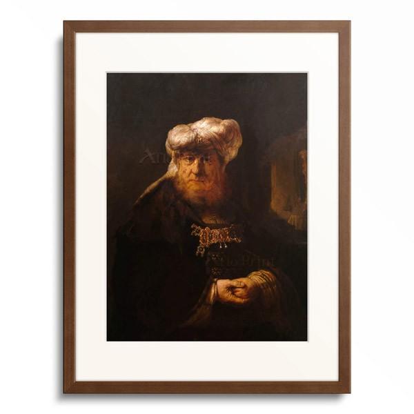 Rembrandt, Harmensz van Rijn. 1606-1669."King Uzziah stricken with leprosy", c. 1635.Oil on wood, 102.8 × 78.8 cm.Chatsw...