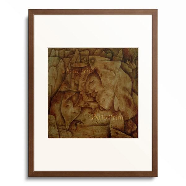 Klee, Paul 1879-1940."Verhext-Versteinert"(Bewitched-Petrified), 1934, 201 (U 1).Watercolour on primed plywood,50.5 × 50...