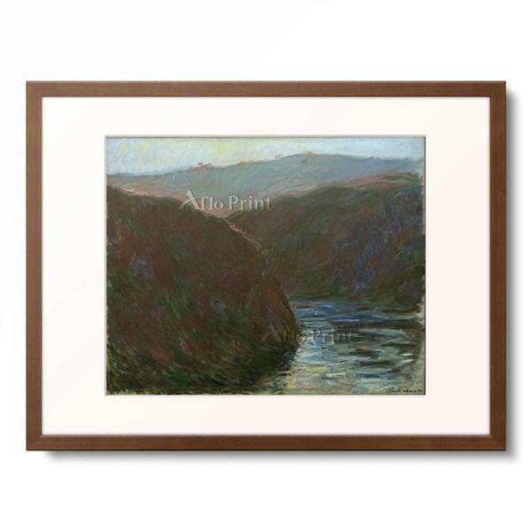 Monet, Claude 1840-1926."Vallee de la Creuse, effet du soir"(The Creuse Valley in the Evening), 1889(painted in Fresseli...