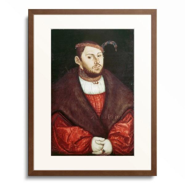 Johann Frederick I, the Magnanimous, Elector of Saxony (1532-47); Torgau 30.6.1503 - Weimar 3.3.1554."Portrait of Johann...
