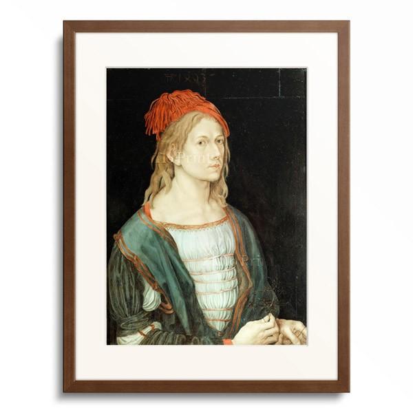Durer, Albrecht; German painter and engraver.Nuremberg 21.5.1471 - Nuremberg 6.4.1528."Selbstbildnis Durers 1493" ("Self...