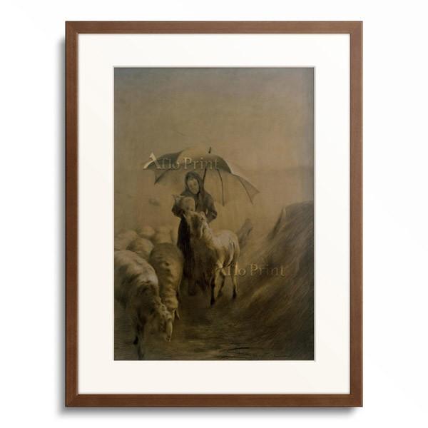 artist: Giovanni Segantinitime period: 19TH CENTURY; 2ND MILLENNIUM A.D.technique: HAND DRAWING; GRAPHIC ART; GRAPHIC AR...