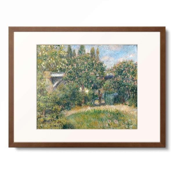 Renoir, Auguste 1841-1919."Le pont du chemin de fer a Chatou"(Railway bridge near Chatou), 1881.Oil on canvas, 54 × 65.5...
