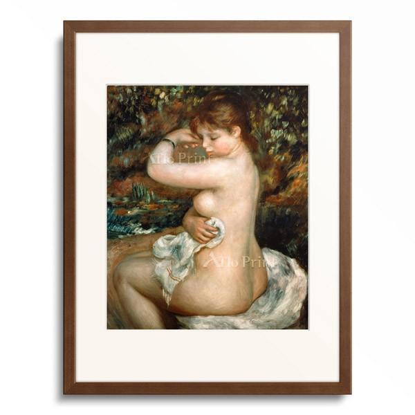 Renoir, Auguste 1841-1919."Apres le bain" (After the Bath), 1888.Oil on canvas, 65 × 54cm.Winterthur, Oskar Reinhart Col...