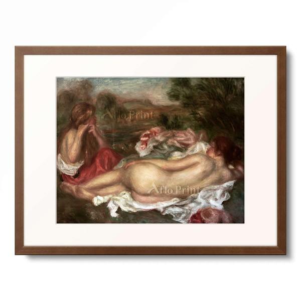 Renoir, Auguste 1841-1919."Baigneuses" (the large bathers), around 1895.Oil on canvas, 34 × 41 cm.Private collection.