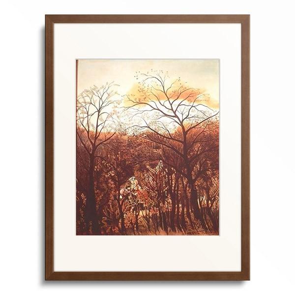 Rousseau, Henri 1844-1910."Rendez-vous dans la foret" (Rendezvous in the Forest), 1886/89.Oil on canvas, 92 × 73cm.Gift ...